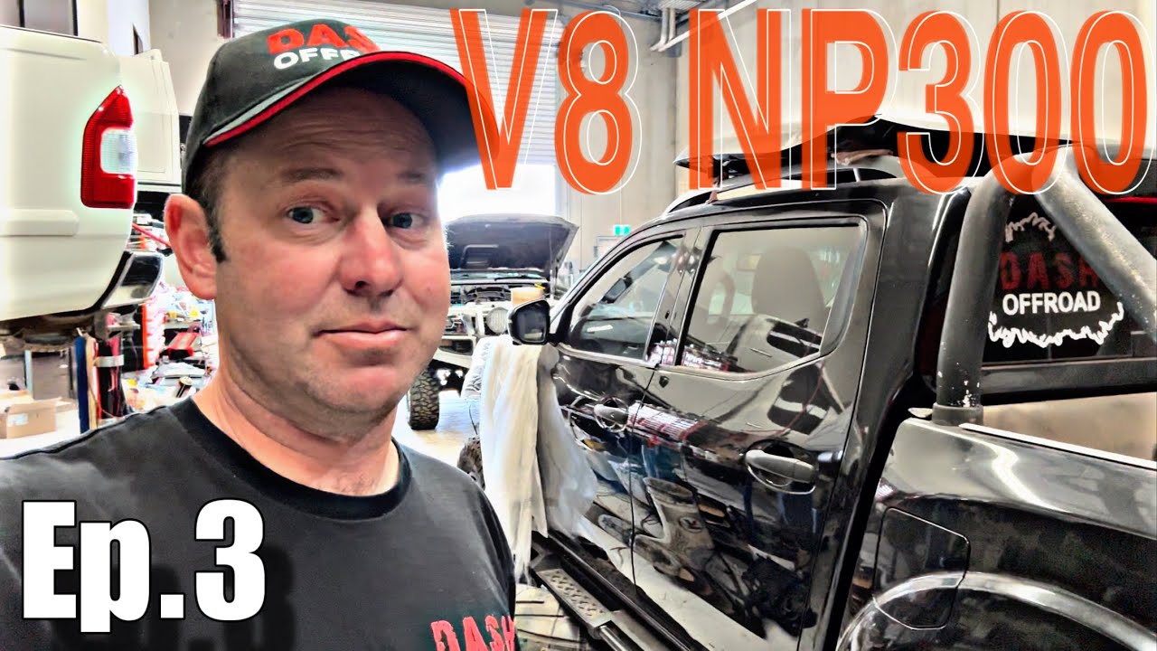Ep.3 - V8 5.6L VK56 Engine Swap Into Nissan Navara NP300 - Will it EVER ...