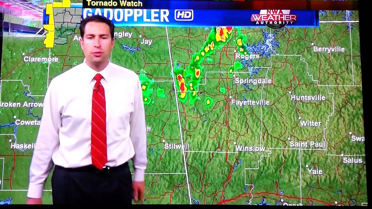 Weatherman Dan Disappears on Camera - YouTube