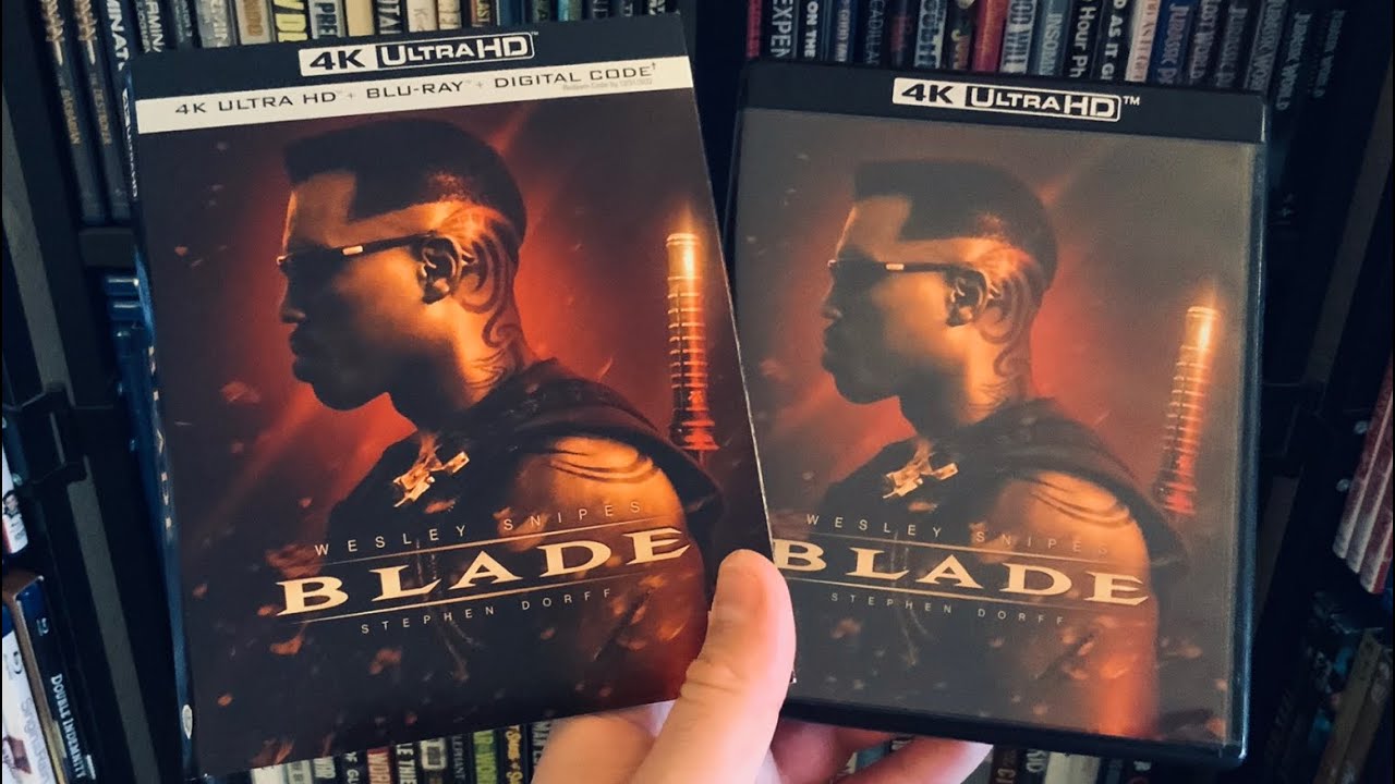 Blade 4K Blu Ray REVIEW + Unboxing | Wesley Snipes, Stephen Dorff - YouTube