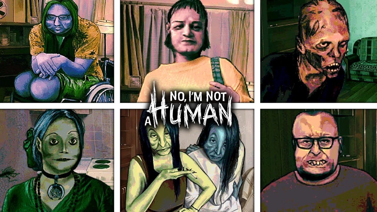 No, I'm not a Human - ALL New Visitors & Jumpscares (Demo Showcase ...