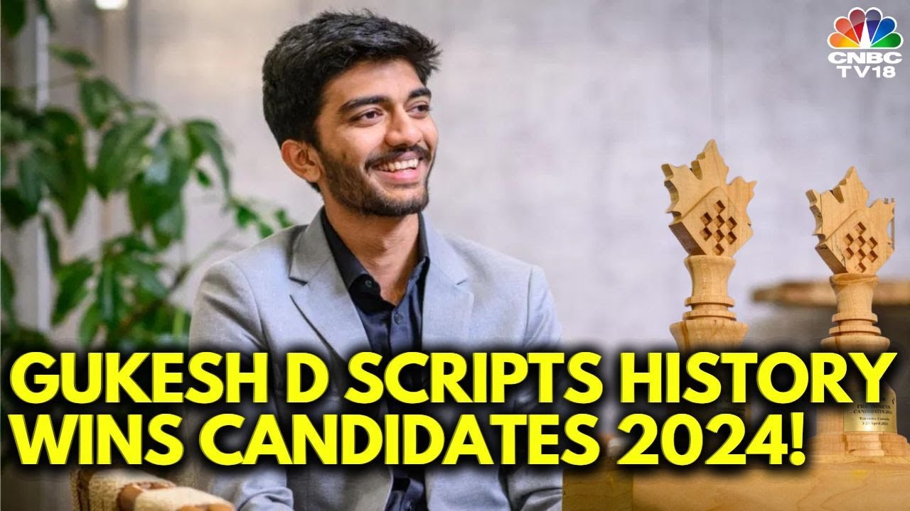 Gukesh D Scripts History By Winning Candidates 2024 | World Chess ...