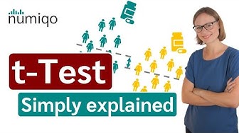 # t test using excel built in function - YouTube