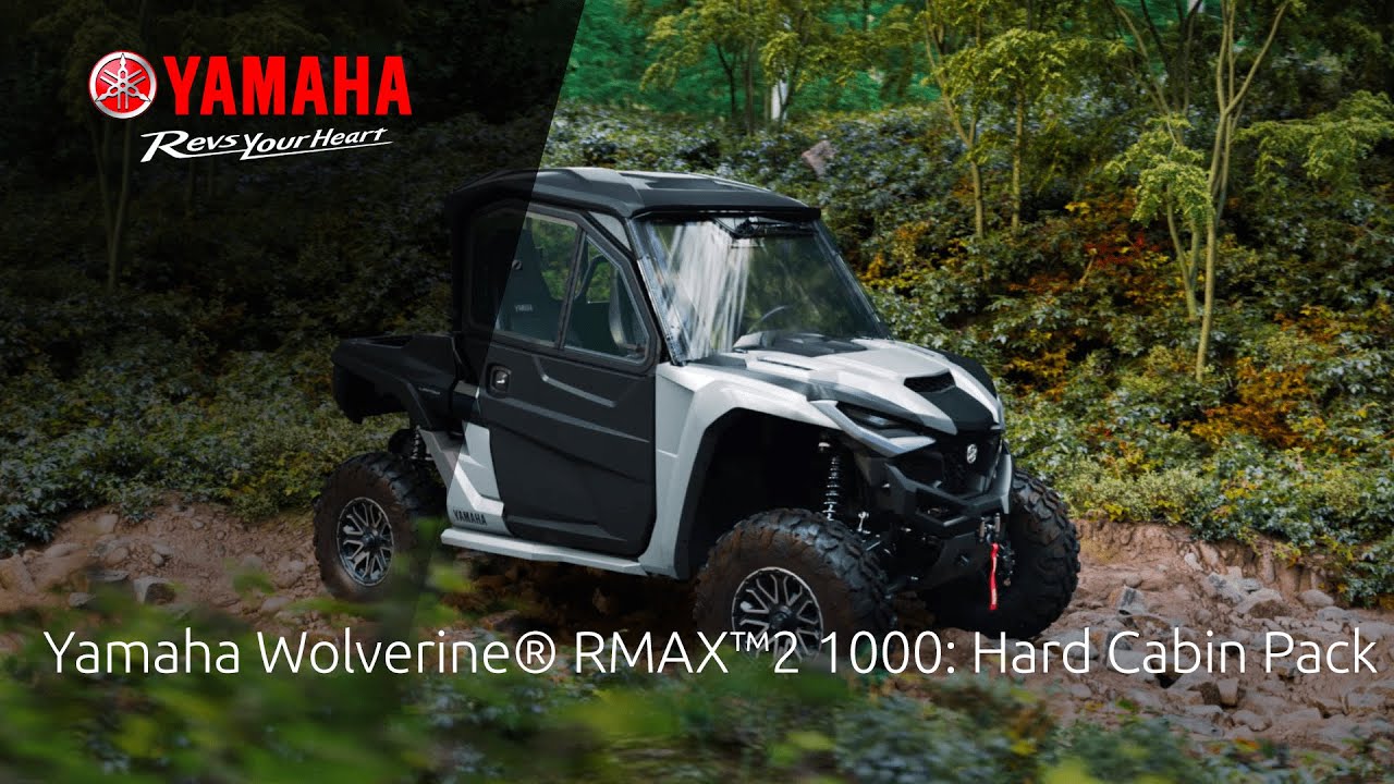 Yamaha Wolverine® RMAX™2 1000: Hard Cabin Pack - YouTube
