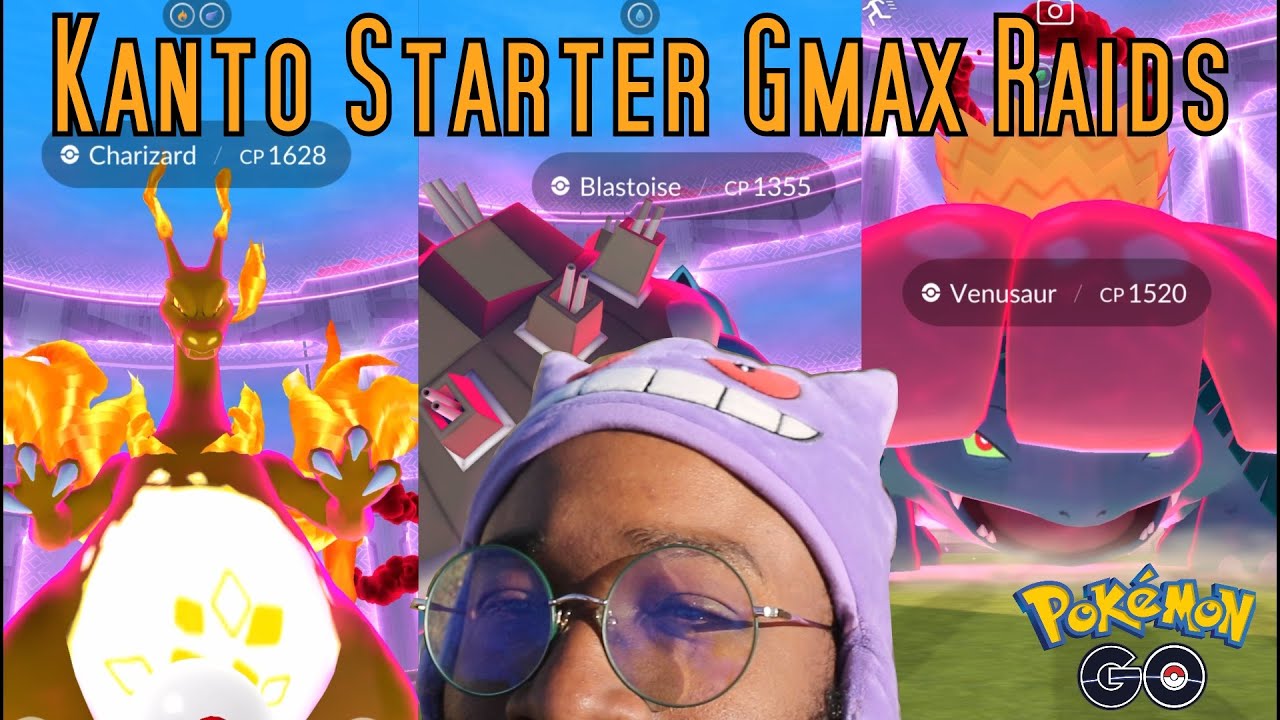 Gmax Kanto Starter Raids Are Back! - YouTube
