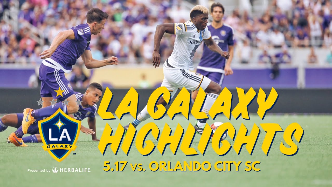 HIGHLIGHTS: LA Galaxy at Orlando City SC | May 17th, 2015 - YouTube