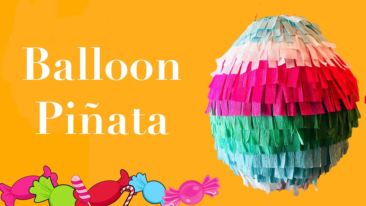 How to make paper mache pinata || how to make balloon pinata # ...