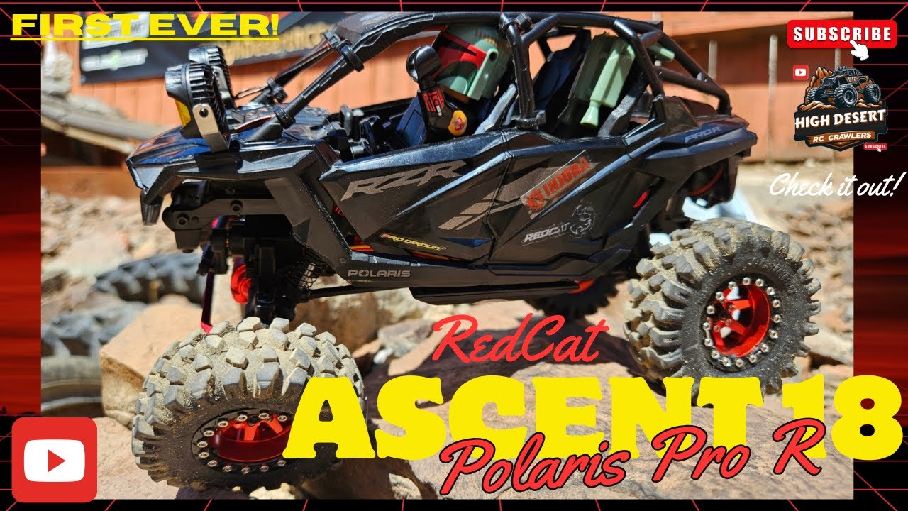 Project RZR! Redcat Ascent 18 w/Polaris RZR Pro R body custom build ...