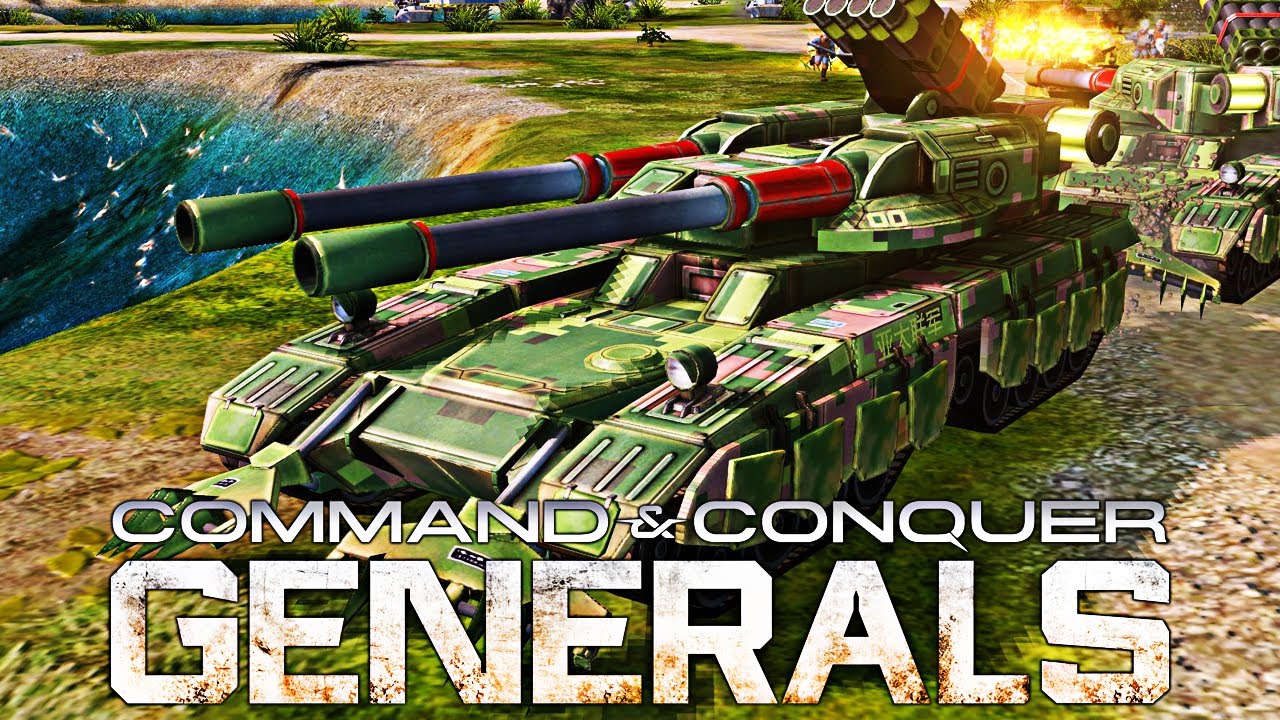 Overlord Tank vs 3 USA BOSS - Command & Conquer Generals Apocalyptic ...