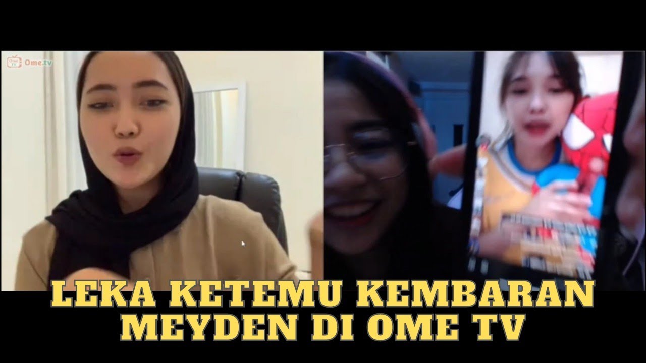 LEKA Ketemu Kembarannya MEYDEN di OME TV!! Ghibahin RIZKY BILLAR LESTI Dan BUNDA CORLA! - YouTube
