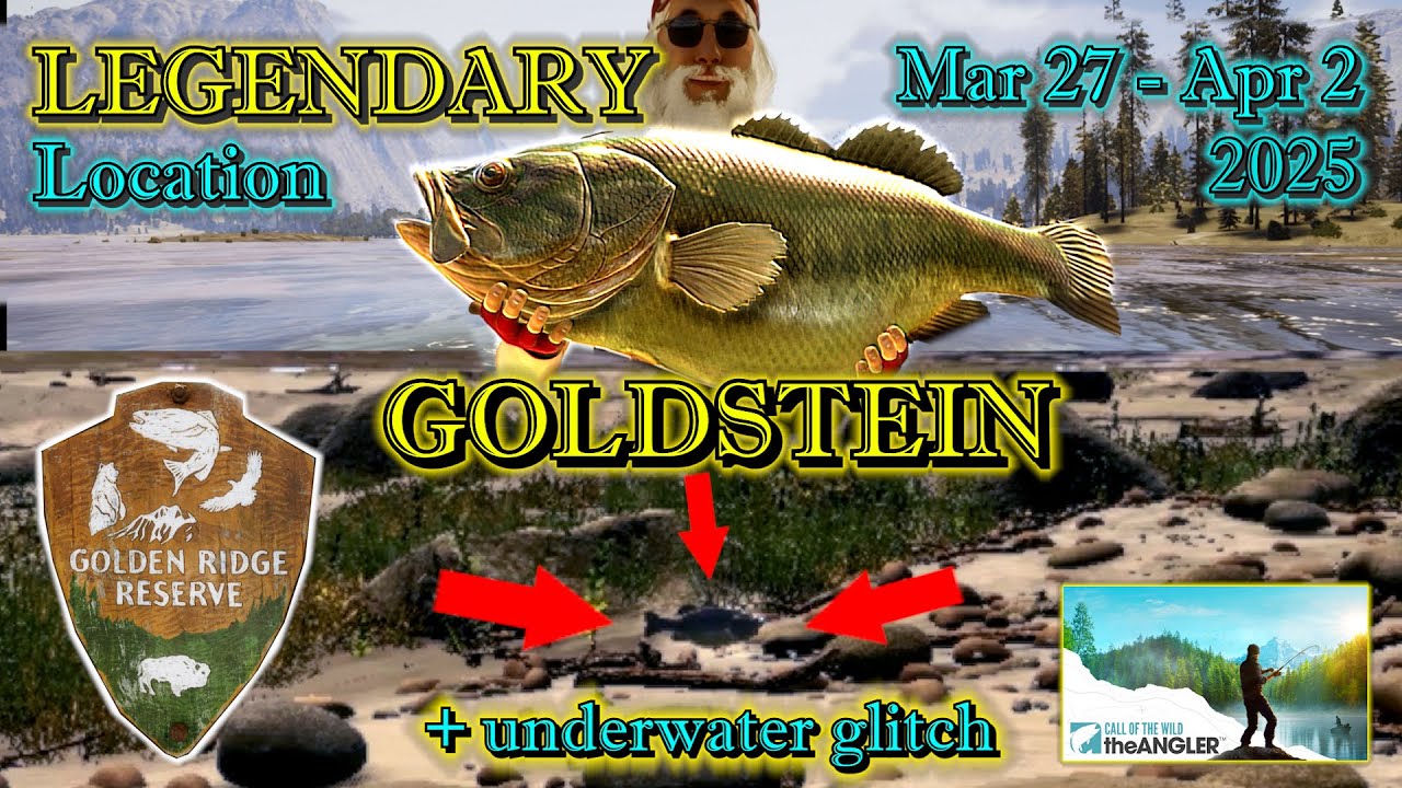 Golden Ridge Reserve Legendary Fish Location - Mar 27 - Apr 2 2025 ...