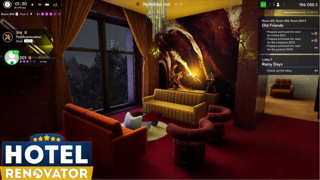 Hotel Renovator - Speed Build Episode 2 - Room 204 the Red yellow and orange disaster - YouTube