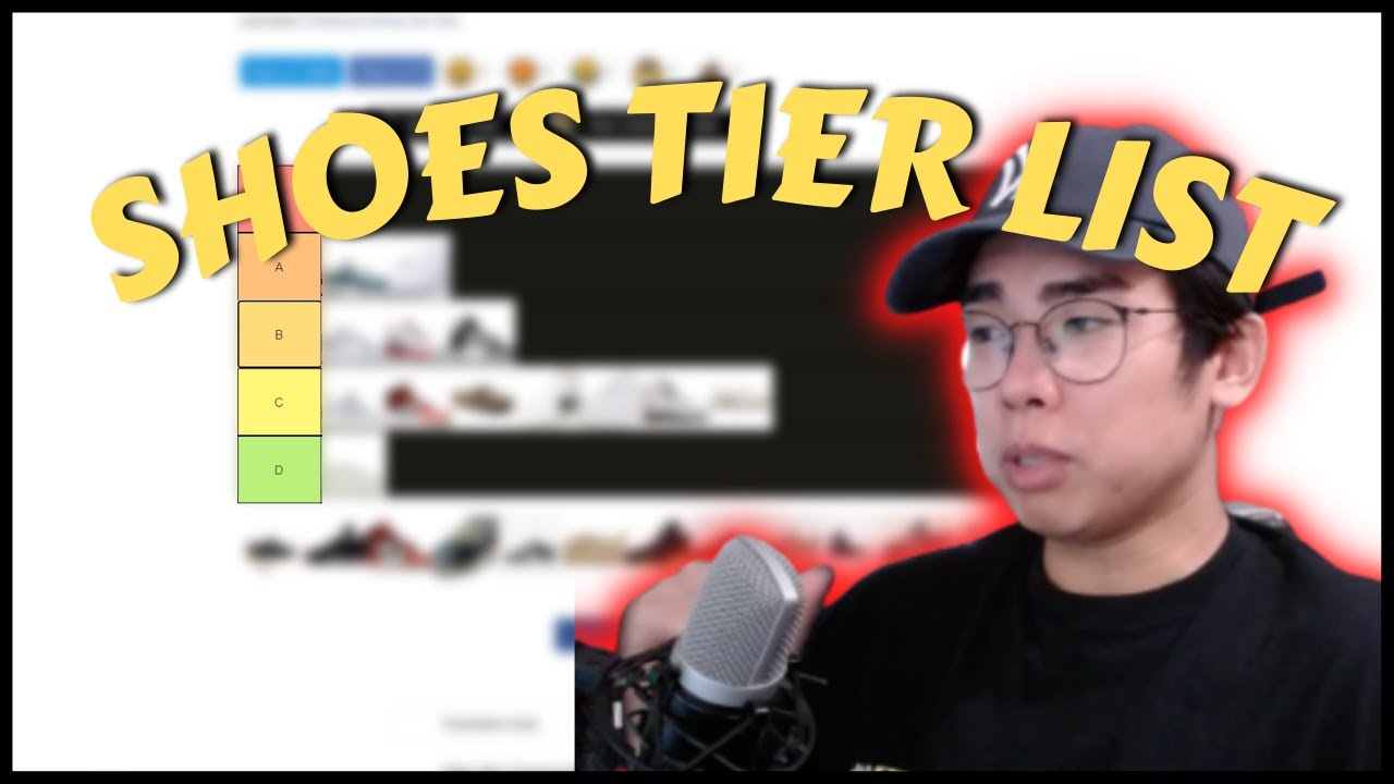 POPULAR SHOES TIER LIST - YouTube