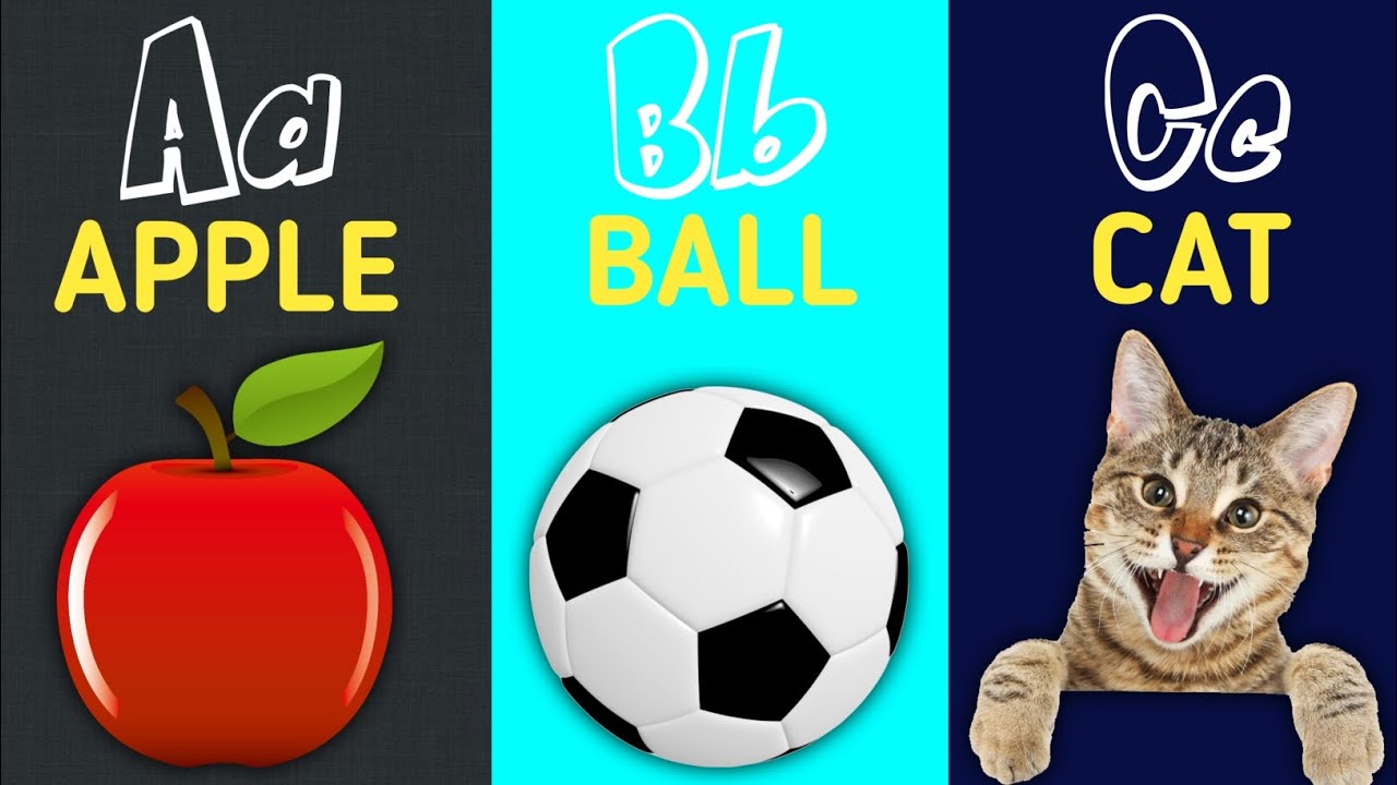 English Vocabulary | Learn ABC | Simple abcd | English Alphabet for ...