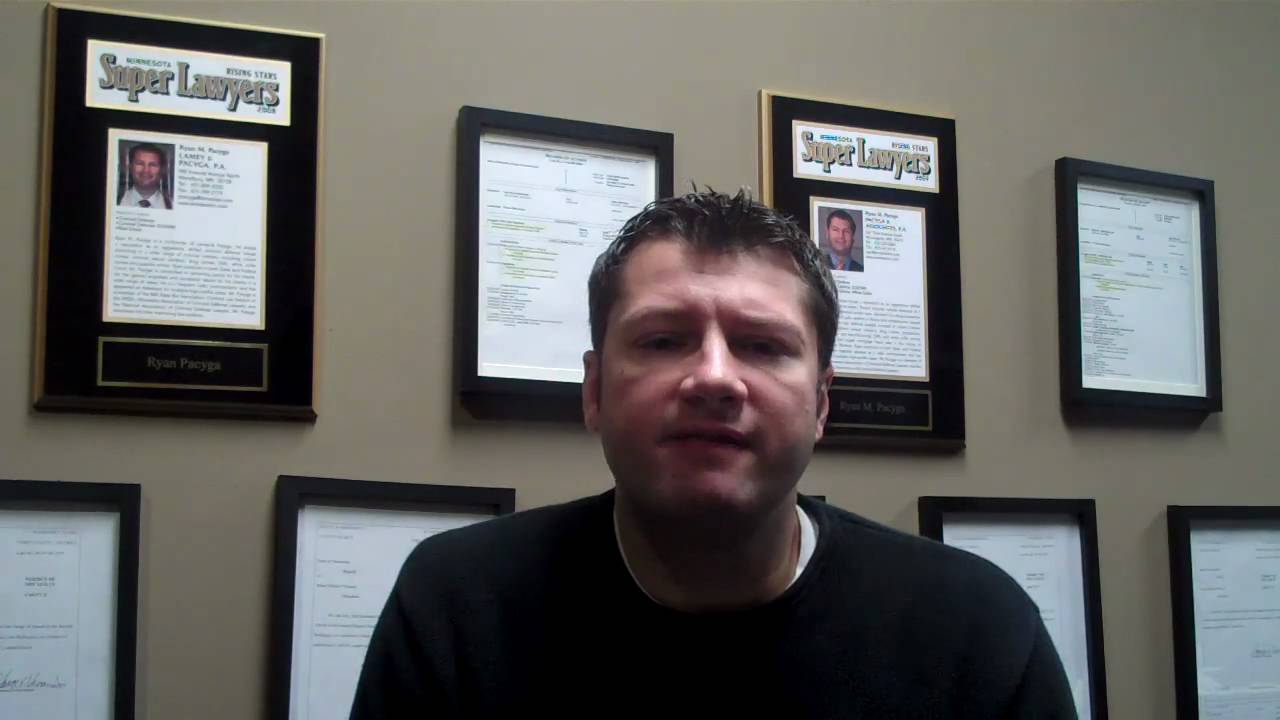 Implied Consent MN DWI Ryan Pacyga - YouTube
