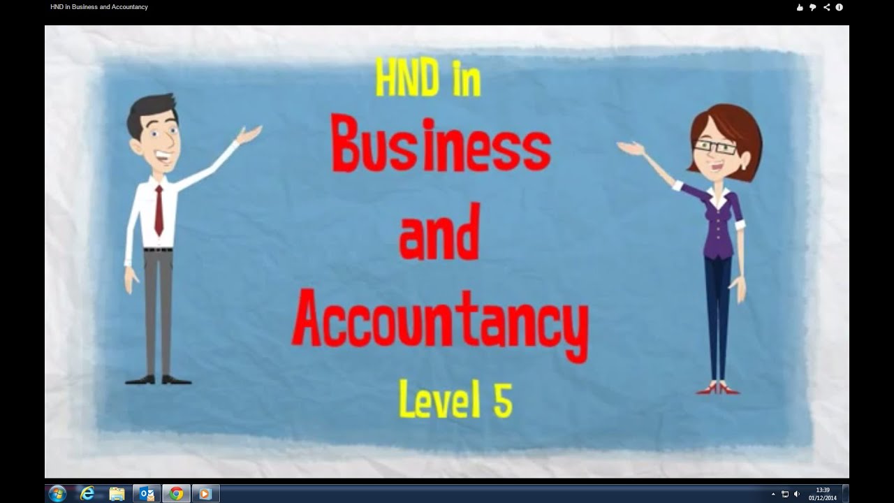 HND in Business and Accountancy - YouTube