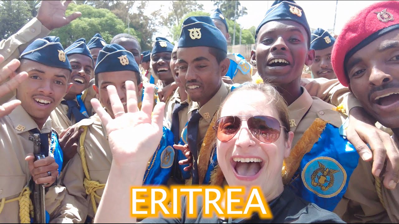Day 3 As A Tourist In Eritrea...Celebrating With Eritrean Military ...