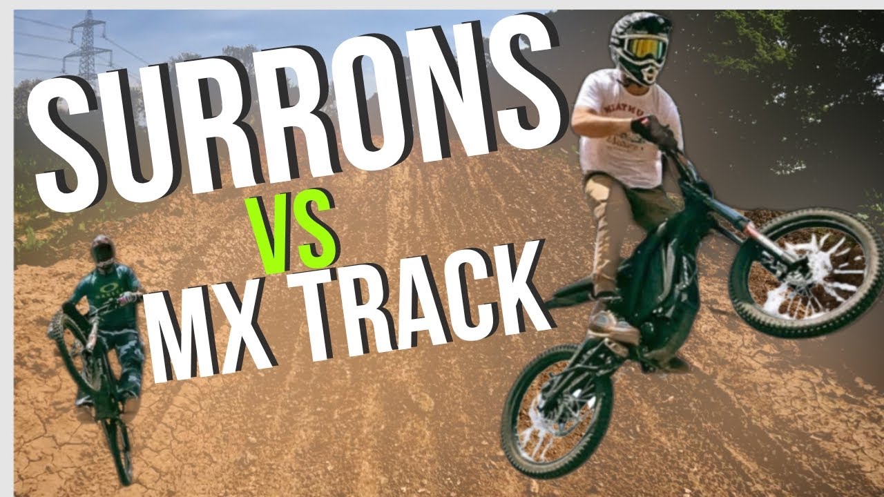 TAKING THE SURRON TO A MOTOCROSS TRACK!! - YouTube