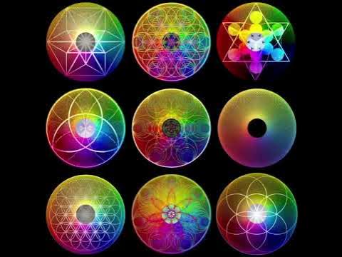 9 Rainbow Torus Sacred Geometry Viewpoints - YouTube