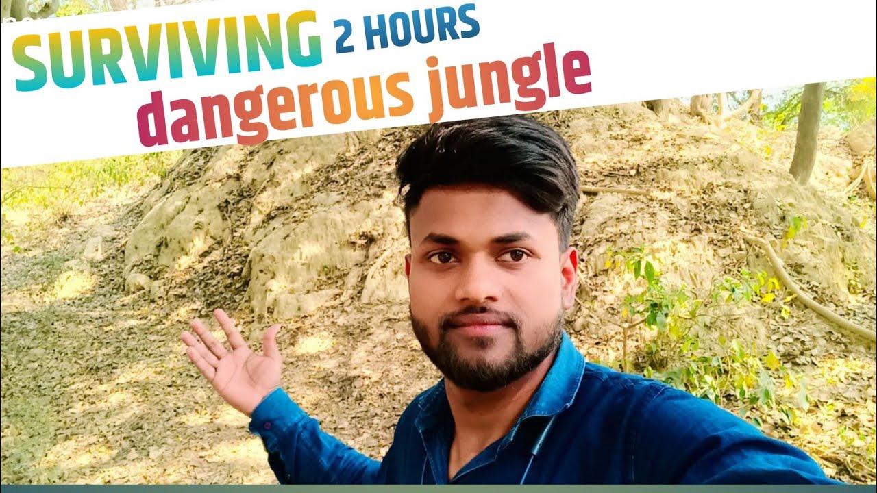 surviving Dangerous jungle vlog video | my second vlog ...