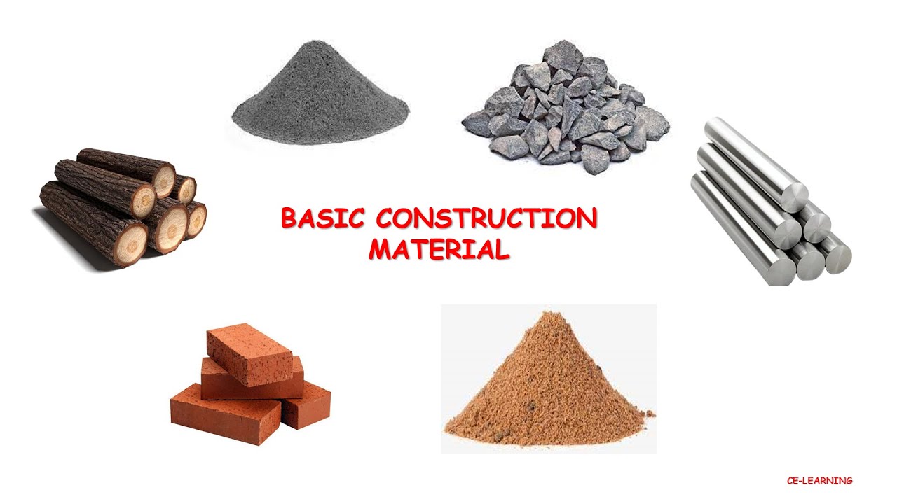 | Basic construction material 2021 | what are their uses ?|| - YouTube
