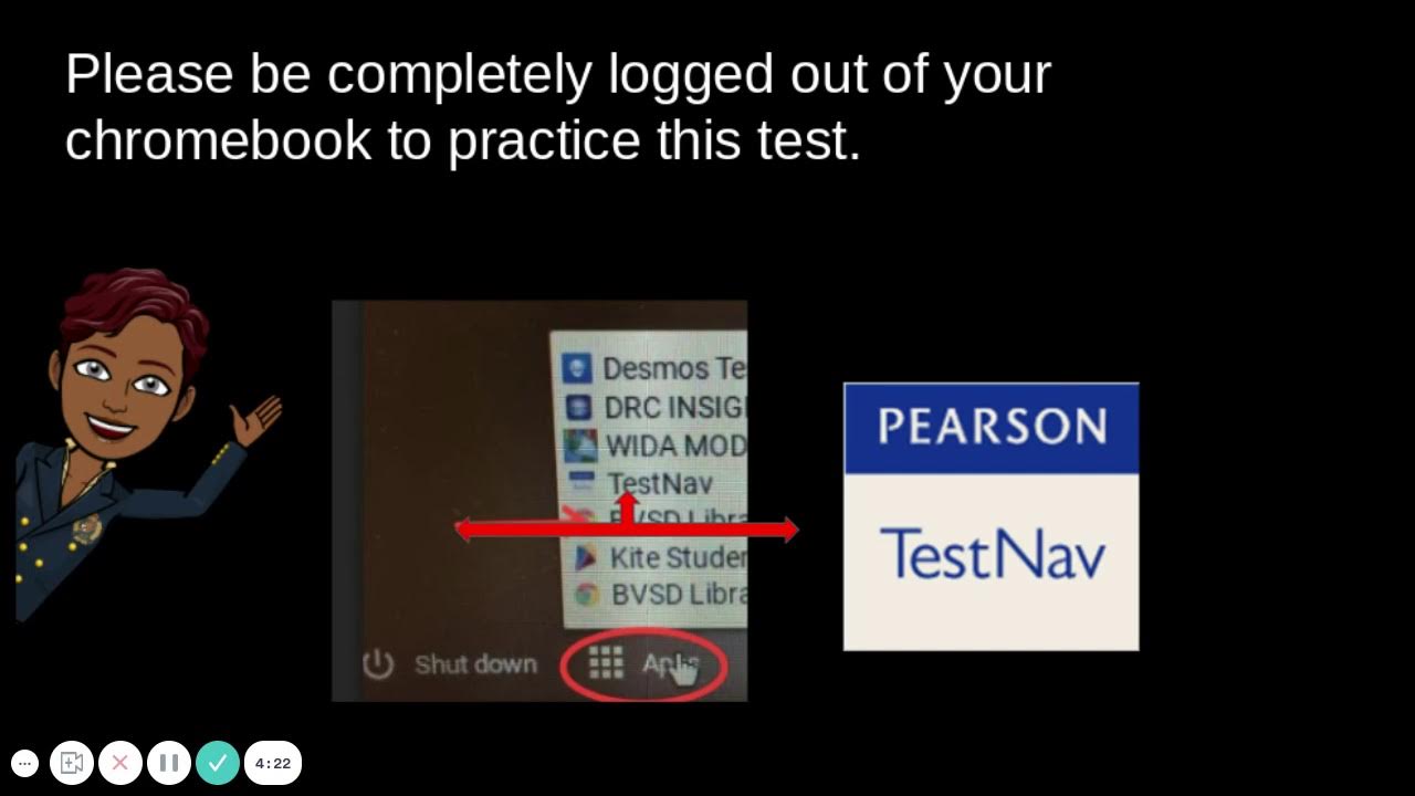 Getting into TestNav on a Chromebook - YouTube