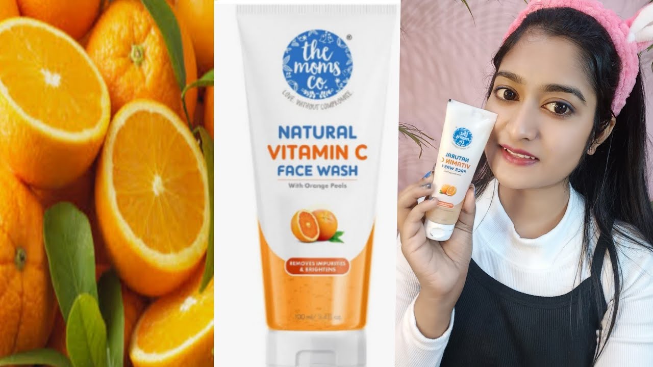 The Moms Co Natural Vitamin C Face Wash Review Demo Indigenous