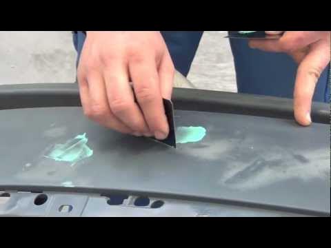 Tutorial: Come verniciare un paraurto - YouTube