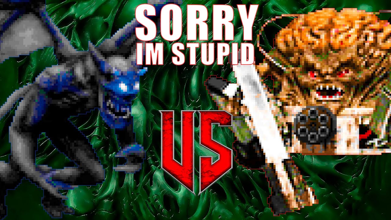 Mastermind vs Stone Gargoyle - BLOOD vs DOOM : Monster Infighting ...