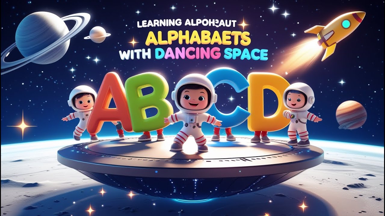 ABC Galaxy Dance 🌠🐼 Learn Letters with Panda in Space - YouTube
