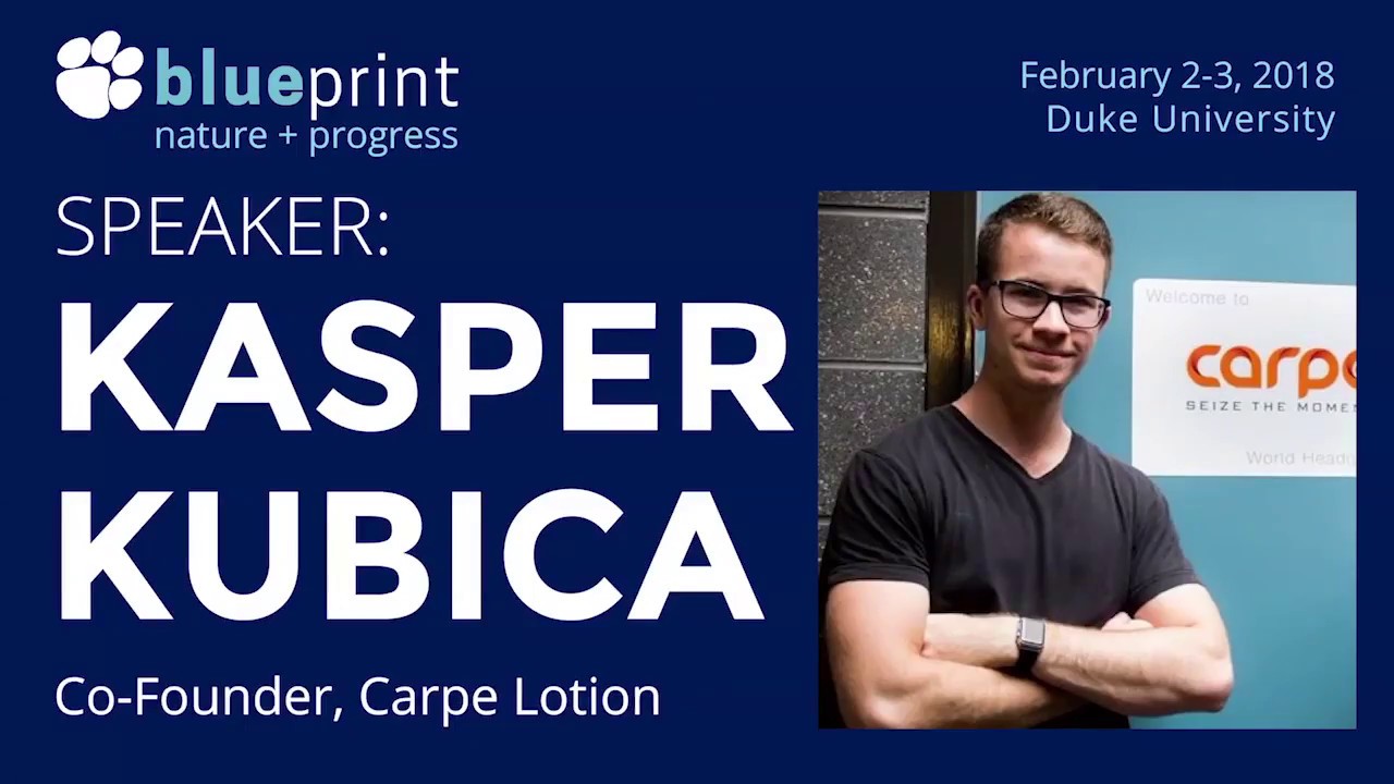 Carpe Co-Founder Kasper Kubica | "How to Pitch" Workshop at Duke ...