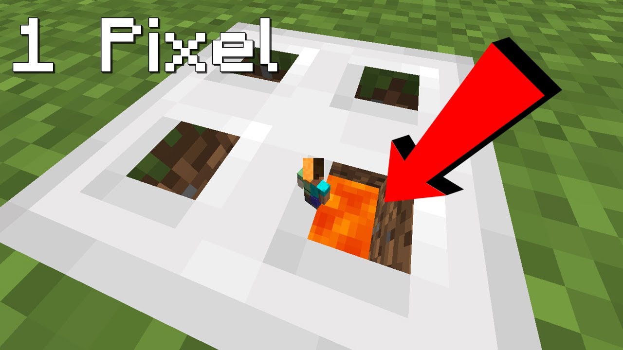 can 1 pixel i enter the trapdoor? | stevelex - YouTube