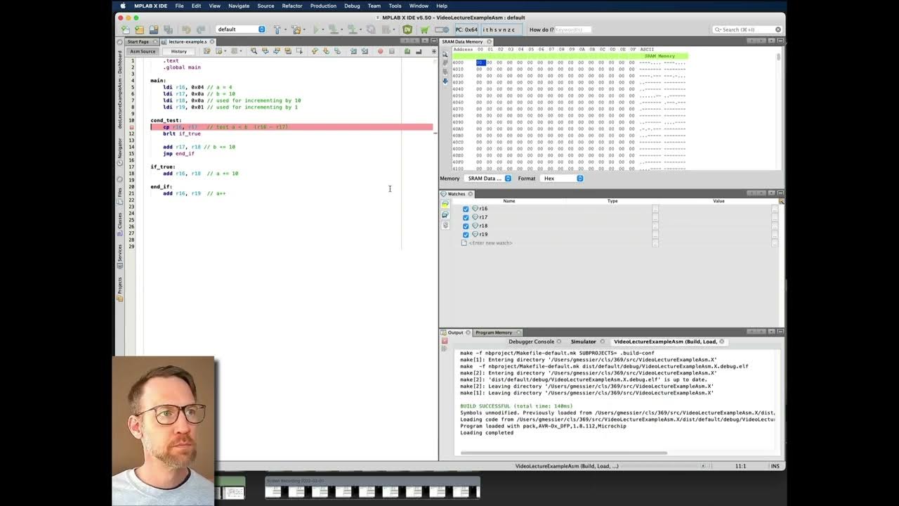 Computer Architecture Lecture 13: Assembly Language (Loops & Conditionals) - YouTube