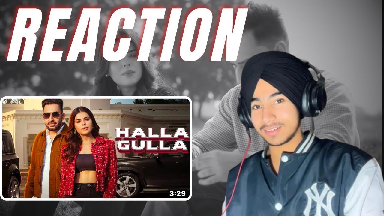 Reaction on Halla Gulla (Official Video) - Harf Cheema - Gurlez Akhtar - Future Folk - YouTube