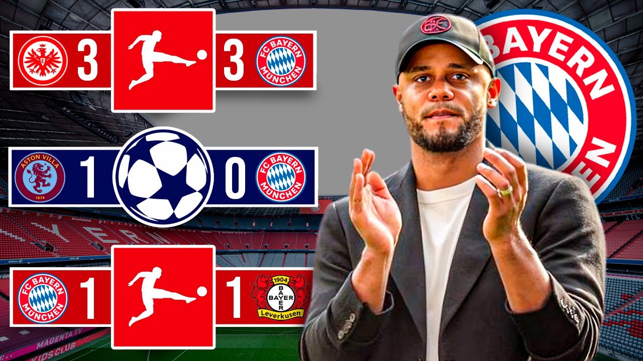 TRES PARTIDOS SIN GANAR ¿Qué le pasa al BAYERN MÚNICH? - YouTube