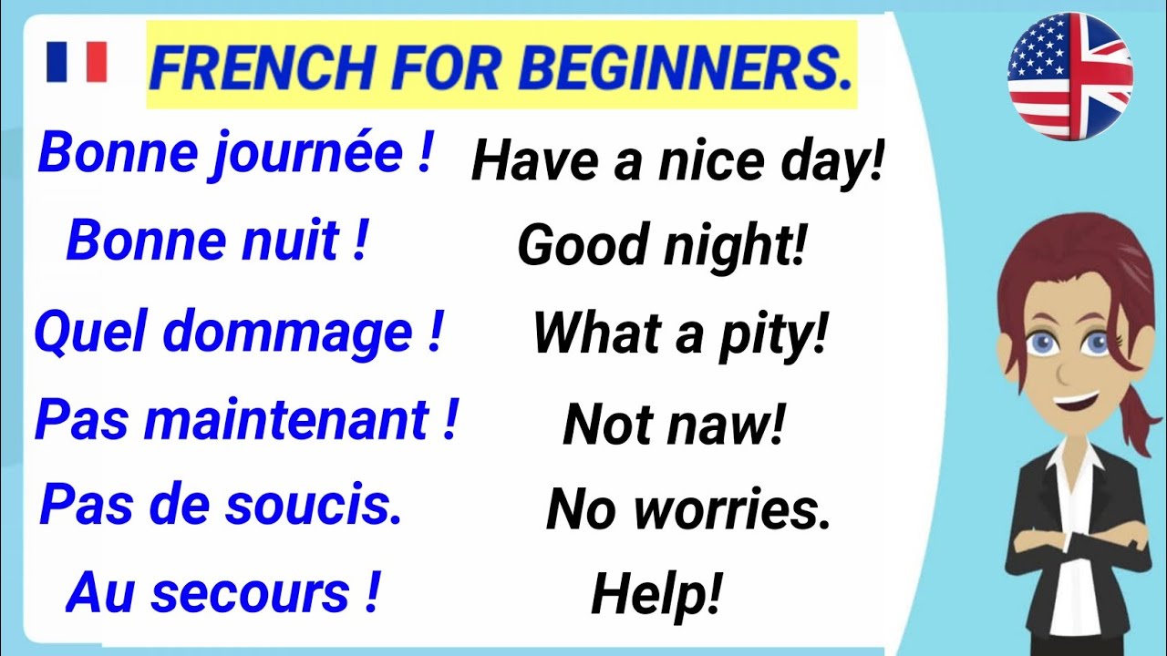 Learn French For Beginners Phrases Super Utiles en Français.📚 Part (18 ...