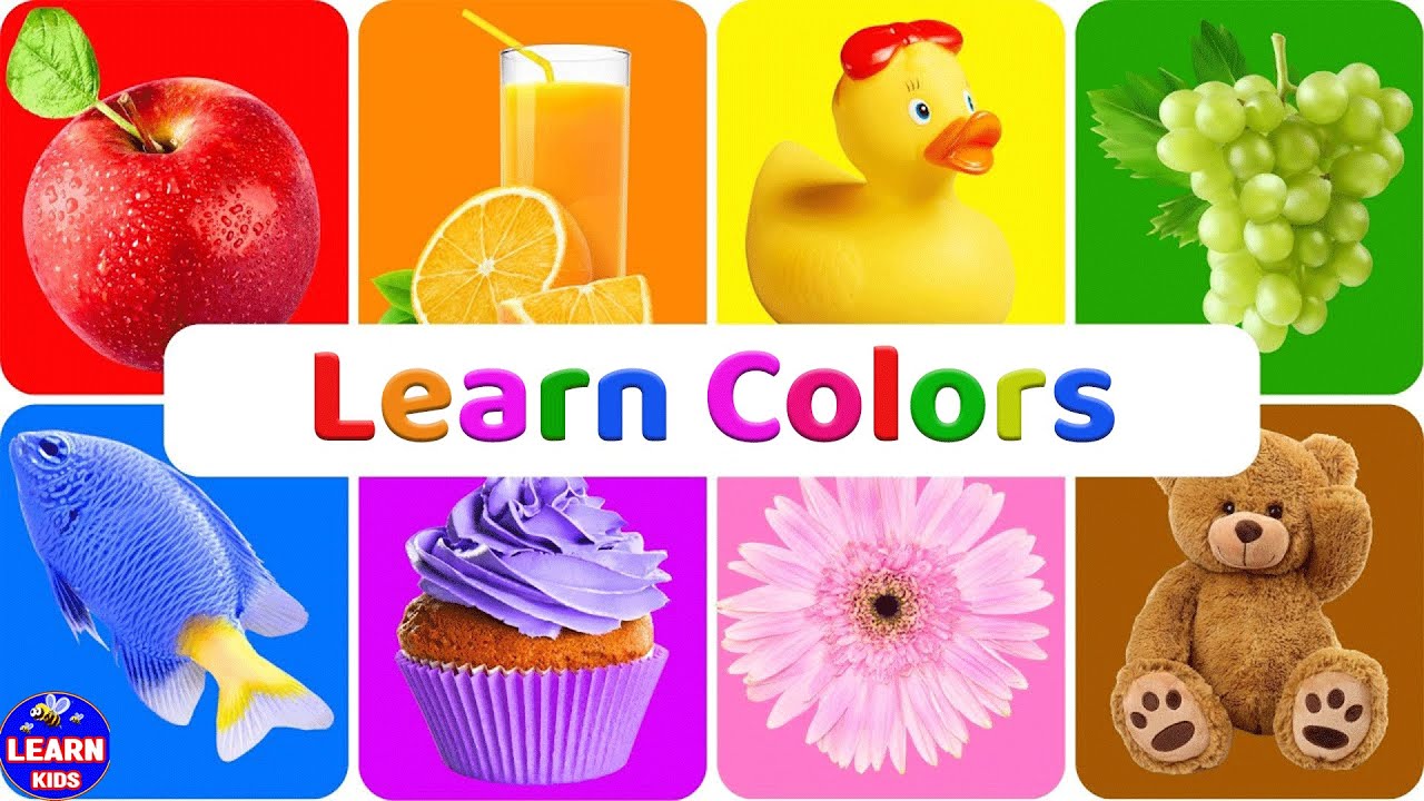 Learn Colors for Kids | Simple and Catchy Color Song | Red, Blue ...