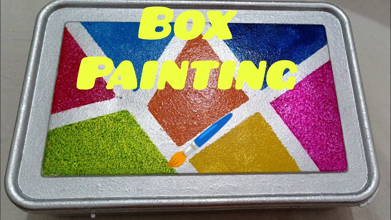 Box renovation|| Old box new look #art #craft #craftideas #trending # ...
