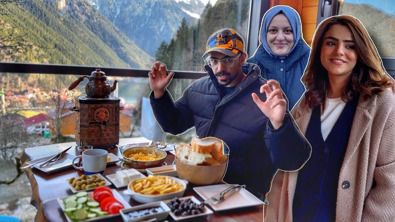 IS GAON MEIN HUM AKELY HAIN - Ghar Ka Nashta in Trabzon Turkey - YouTube