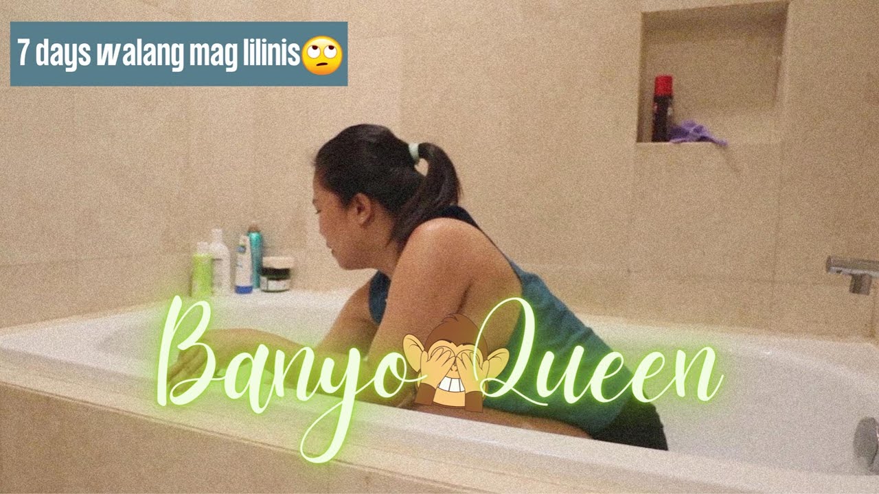LINIS MUNA TAYO NG BANYO PARA DI MABORING ANG 7 DAYS QUARANTINE SA ...