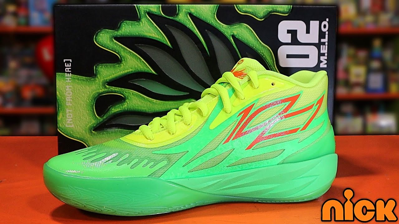 2022 Nickelodeon Slime Puma LaMelo Ball MB.02 (Unboxing, Review, And ...