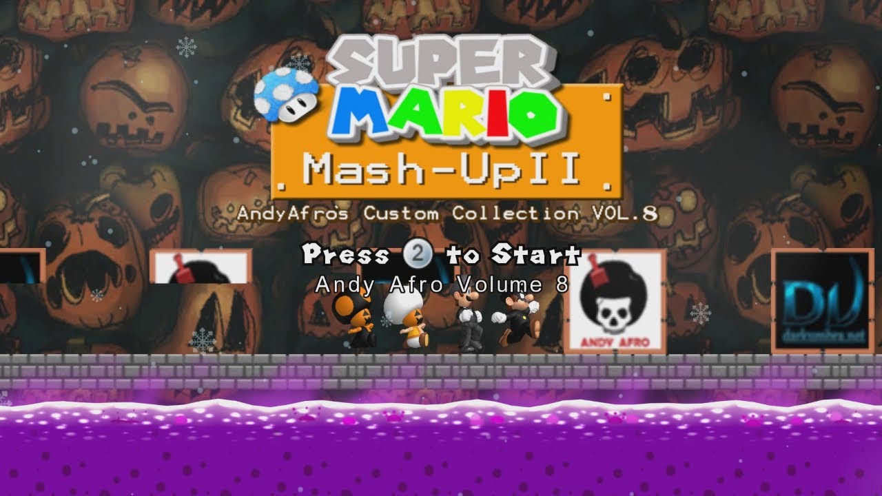 Andy Afro 8 New Super Mario Bros.Wii #1 Walkthrough 100% - YouTube