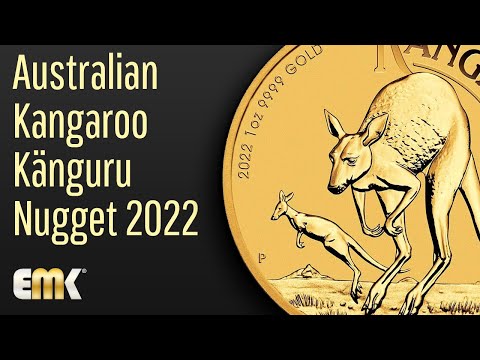 GOLD NUGGET 2022 1 Oz Känguru!