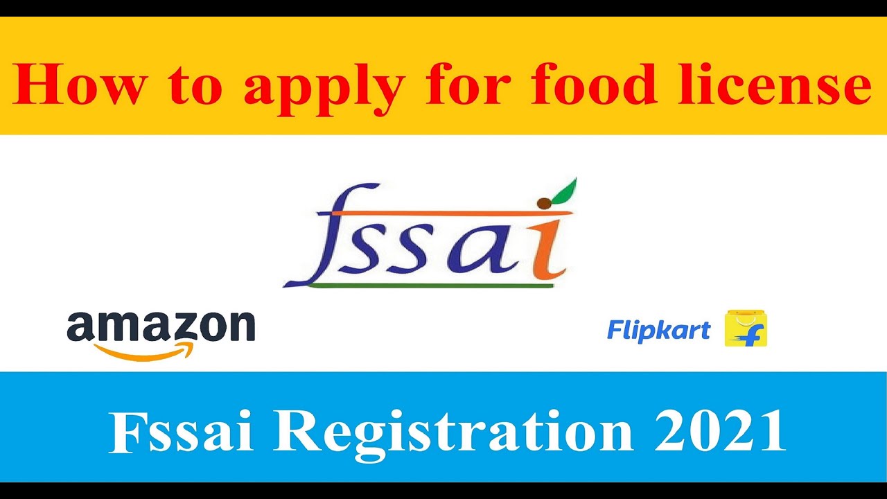 How to apply for food license | FSSAI registration for E-commerce, Food ...