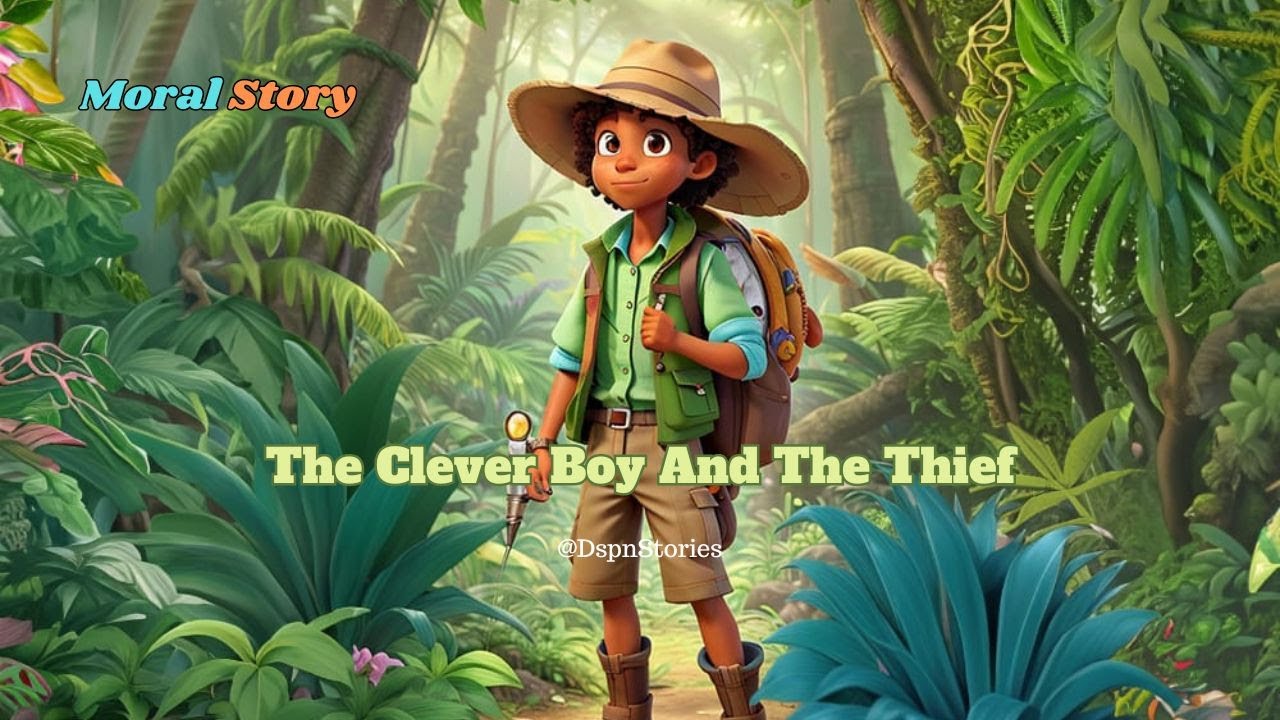 The Clever Boy And The Thief | Moral Story | Story For Kids - YouTube