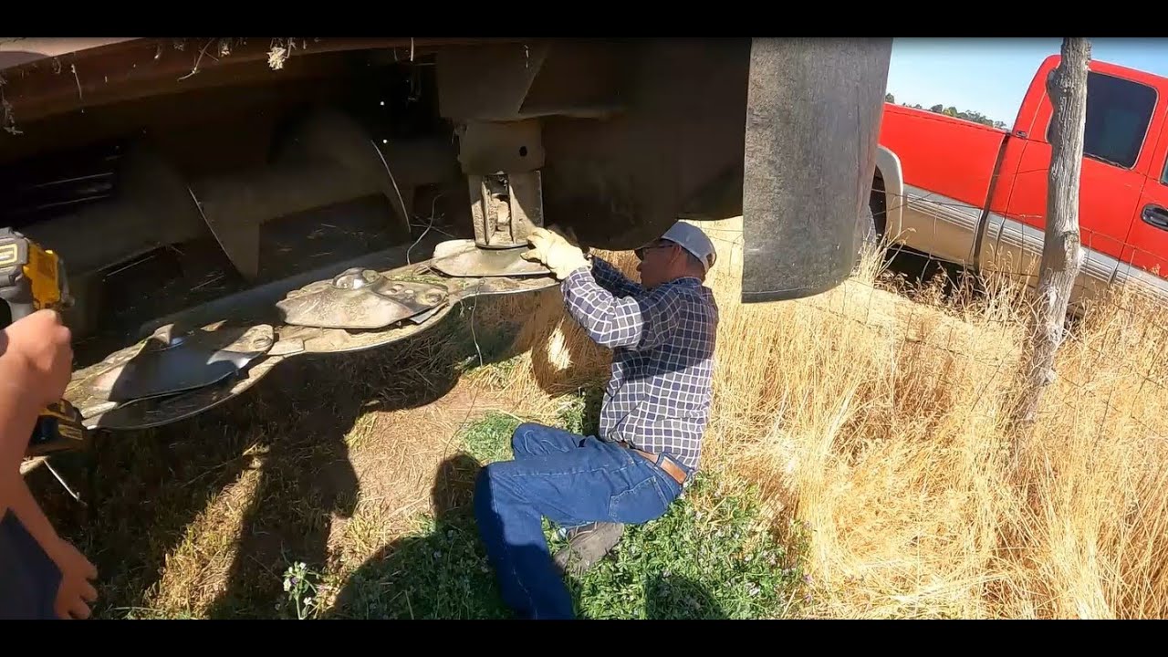 Oops... Swather vs Wire - YouTube