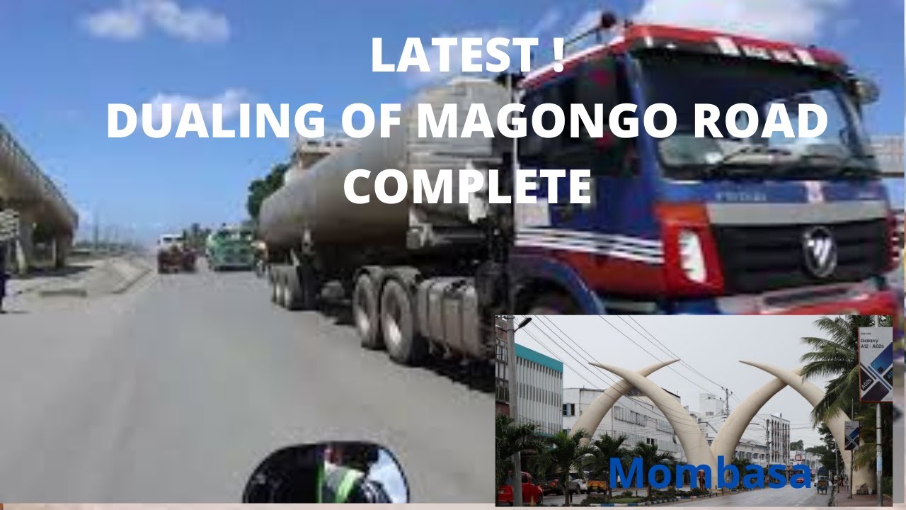Dualling of Magongo Road 99% Complete 👍 - YouTube