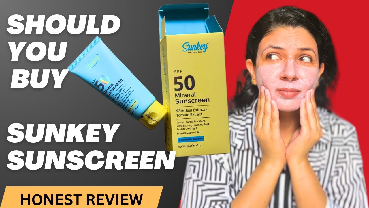 Viral Sunkey Sunscreen - Mineral Sunscreen | SPF 50 PA++++ Honest ...