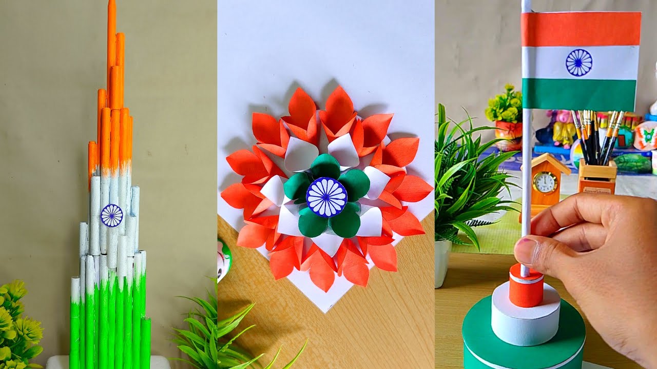 Independence day special craft ideas! 😉 15th August creative art for ...