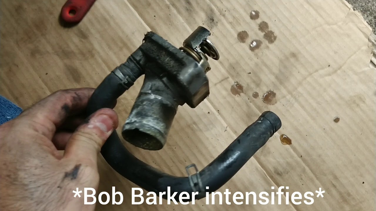 350z thermostat install - YouTube