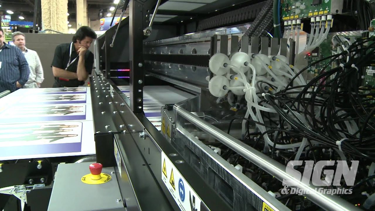 Durst High Speed Grand Format Printer : Durst Rho 900 - YouTube